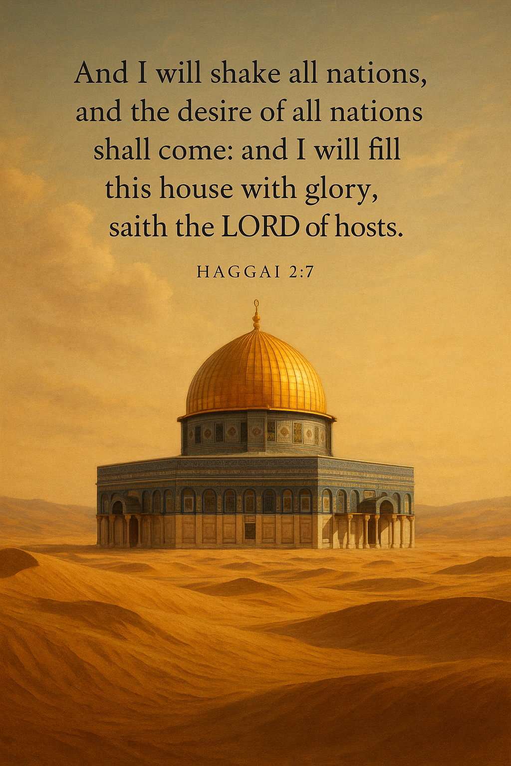Haggai 2:7 and the Night Journey of the Prophet Muhammad ﷺ: An Islamic ...