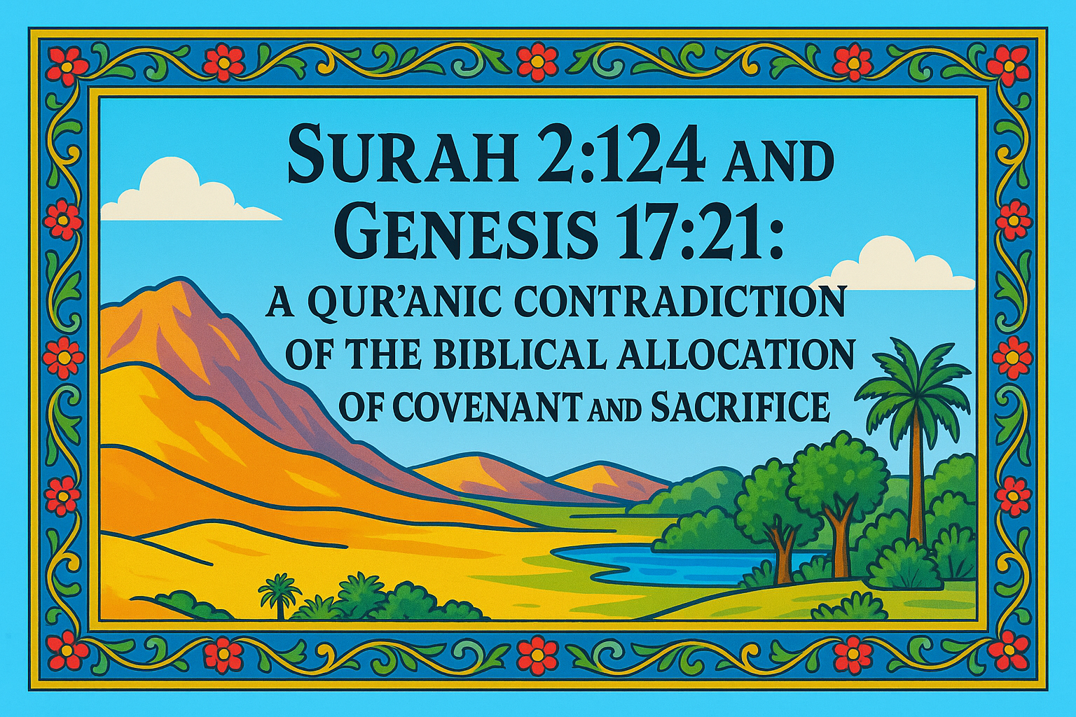 Surah 2:124 and Genesis 17:21: A Qur’anic Contradiction of the Biblical Allocation of Covenant ...