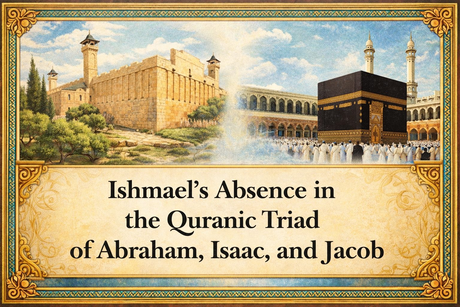 Ishmael’s Absence in the Quranic Triad of Abraham, Isaac, and Jacob ...
